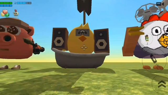 Сделал из искусственных животных, мега животных🐷🐱🐤🐔🐇