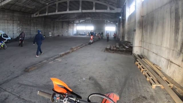 Управляемый полёт на мотоцикле!!!