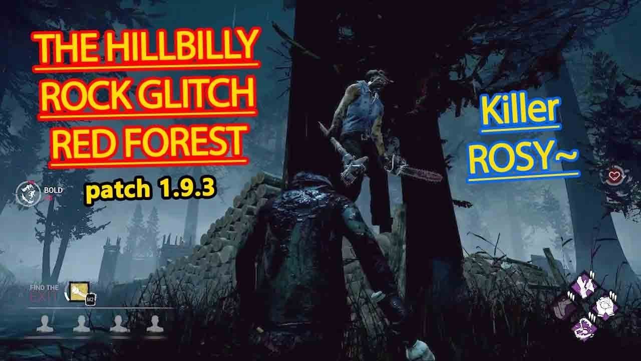 Dead By Daylight Glitch HillBilly Red Forest Patch 1.9.3 - смотреть ...