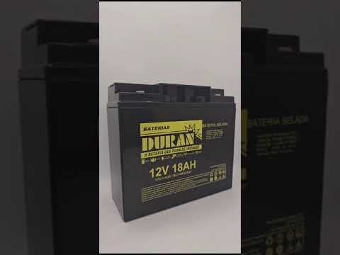 Se surpreenda com a Bateria Duran VRLA AGM 18 amperes 12 volts. Um produto com diversas aplicações.