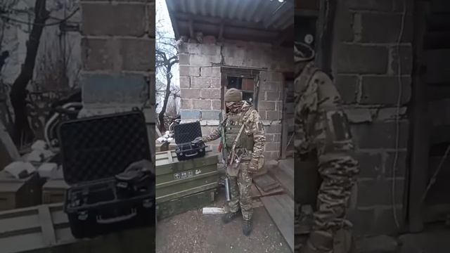 Военнослужащим на СВО из Улан-Удэ передали два новых квадрокоптера