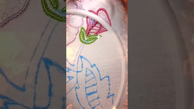 Вышивка Ришелье. #music #рукоделие #embroidery#вышивка ришелье#вышивка на швейной машинке