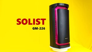 Обзор Портативной Midi-системы Ginzzu SOLIST