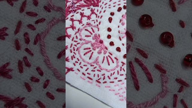Вышивка на лоскутках. #music #handmade #рукоделие #вышивка #ручнаявышивка