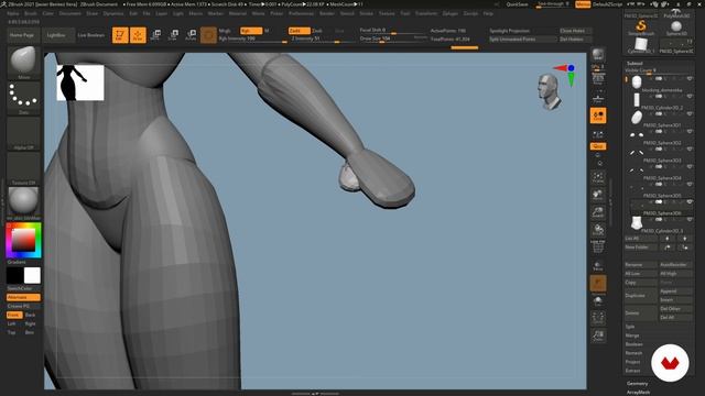 3-02_Creating a total body blocking 2