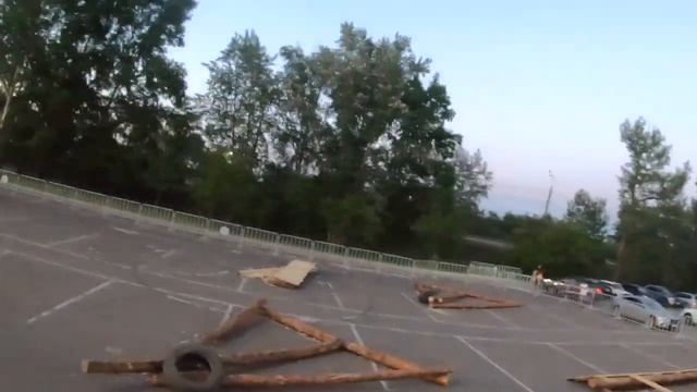 Тренировка перед гонкой. Enduro - park