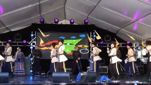 Концерт ГУК "Забайкальские казаки" в Австралии в Канберре 2014г