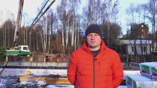 Репортажная видеосъемка для компании  по стротельству загородных домов
