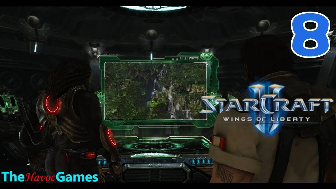 Best Games: Прохождение Starcraft 2: Wings of Liberty - Задание 8 (Зов джунглей) [Ветеран]