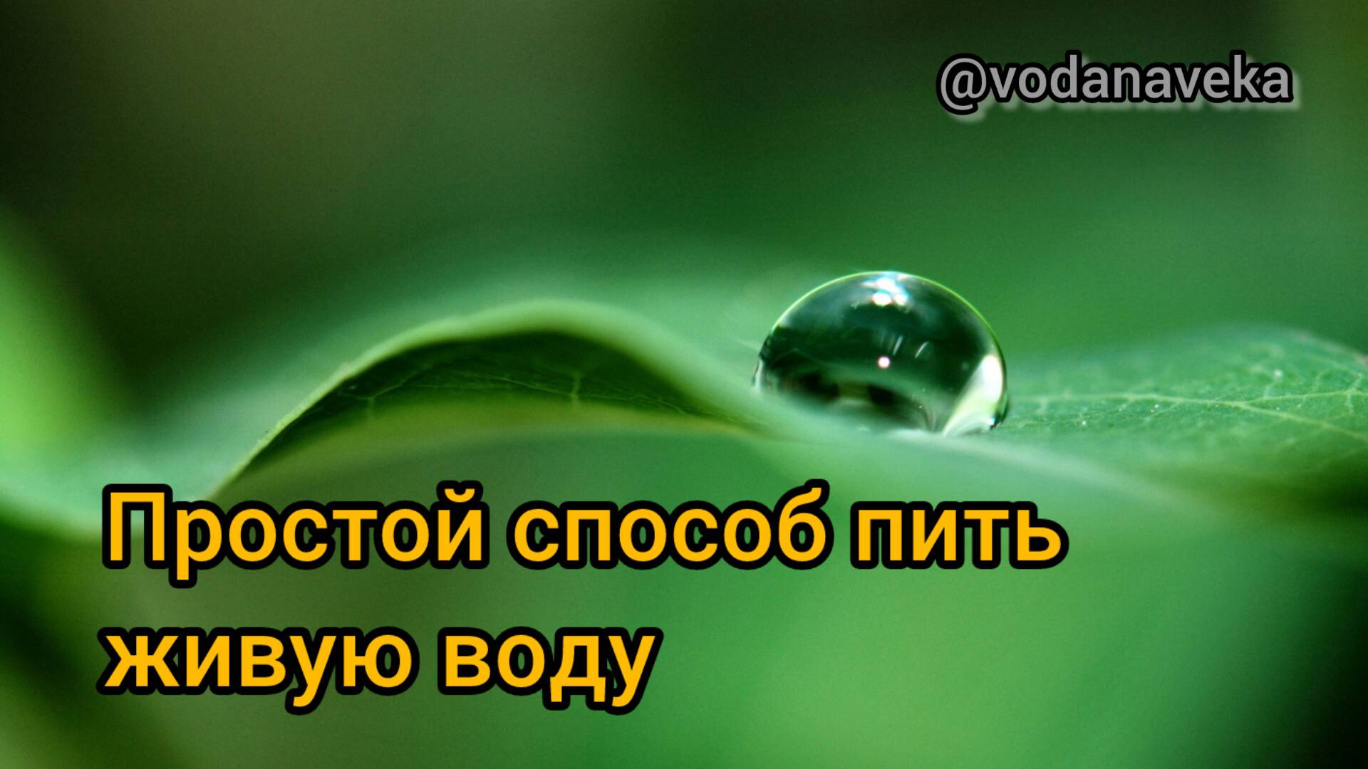 Простой способ пить биодоступную воду.mp4