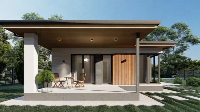 3D ВИЗУАЛИЗАЦИЯ - ПРОЕКТ ДОМА 3