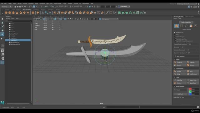 11 - Creating Sword Handle