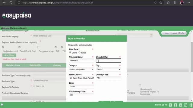 How To Sign Up For Easypaisa Merchant Account | Easypay Online Payment Gateway | Think Technical ...