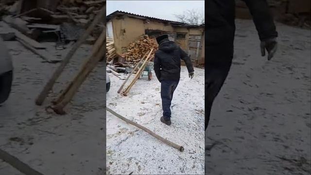 пришла зима готовим сани