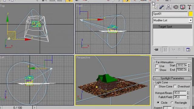 источники свет 3dmax