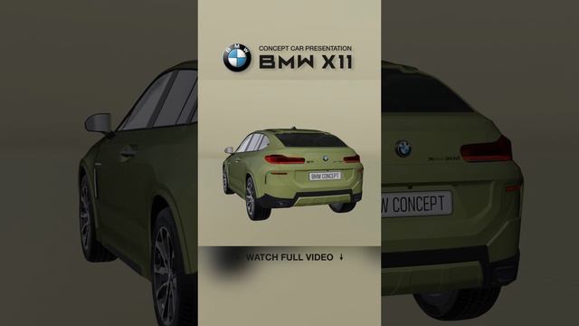 BMW X11 CONCEPT CAR OLIVE LEAF - SHORTS 3