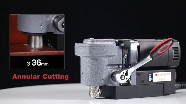 Магнитный сверлильный станок угловой Euroboor ECO.36