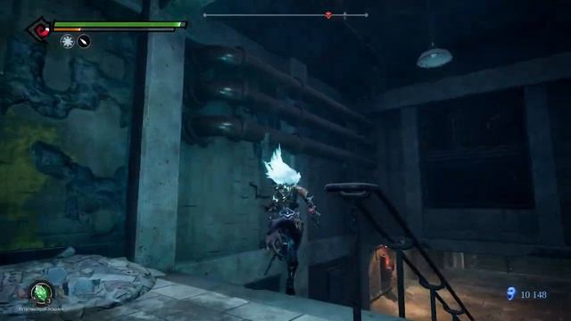 Прохождение игры Darksiders III #14 Шестой босс Чревоугодие (без комментариев)