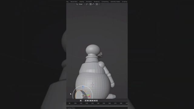 Разборка дракона в Blender