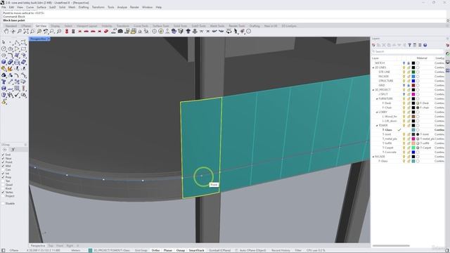 20 - Build Facade module DivideArrayCrvCap