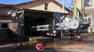 Погрузка разливочной машины