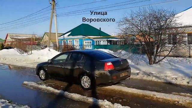 Россошь весна 2018 год.
