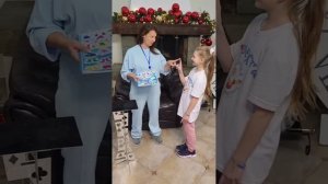 Новогодний фокус, книга олень.