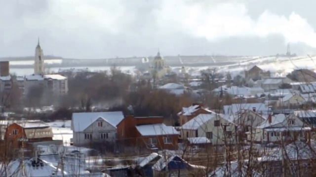 Зимняя прогулка на гору к объездной.  Россошь область.