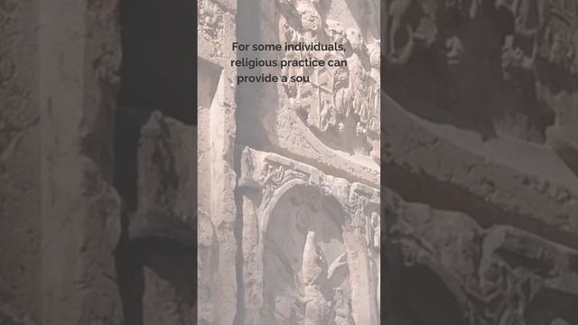 Why do people follow religion, and what are the benefits of religious practice?