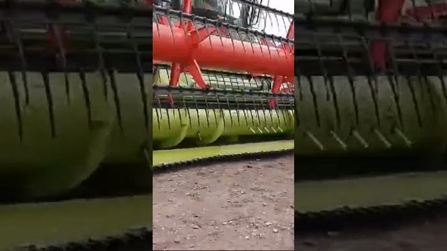 Жатка для уборки сои