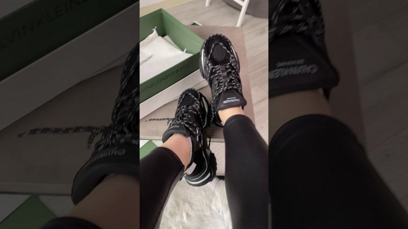 Кроссовки Calvin Klein Strike 205 Sneaker Black Premium