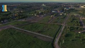 Коттеджный посёлок Разметелево с высоты птичьего полёта