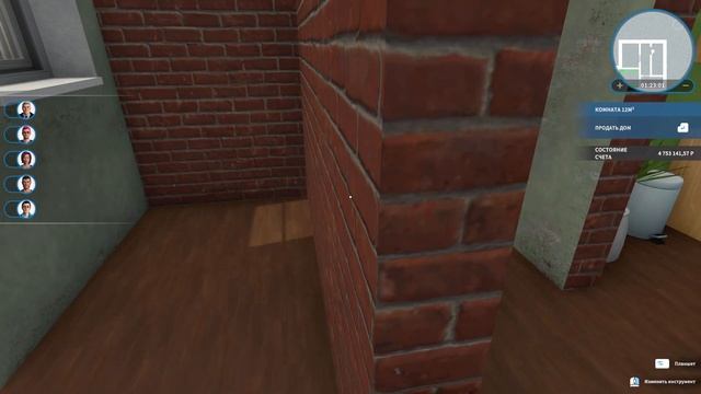 House Flipper | Проект №1 Отделка и Прихожая