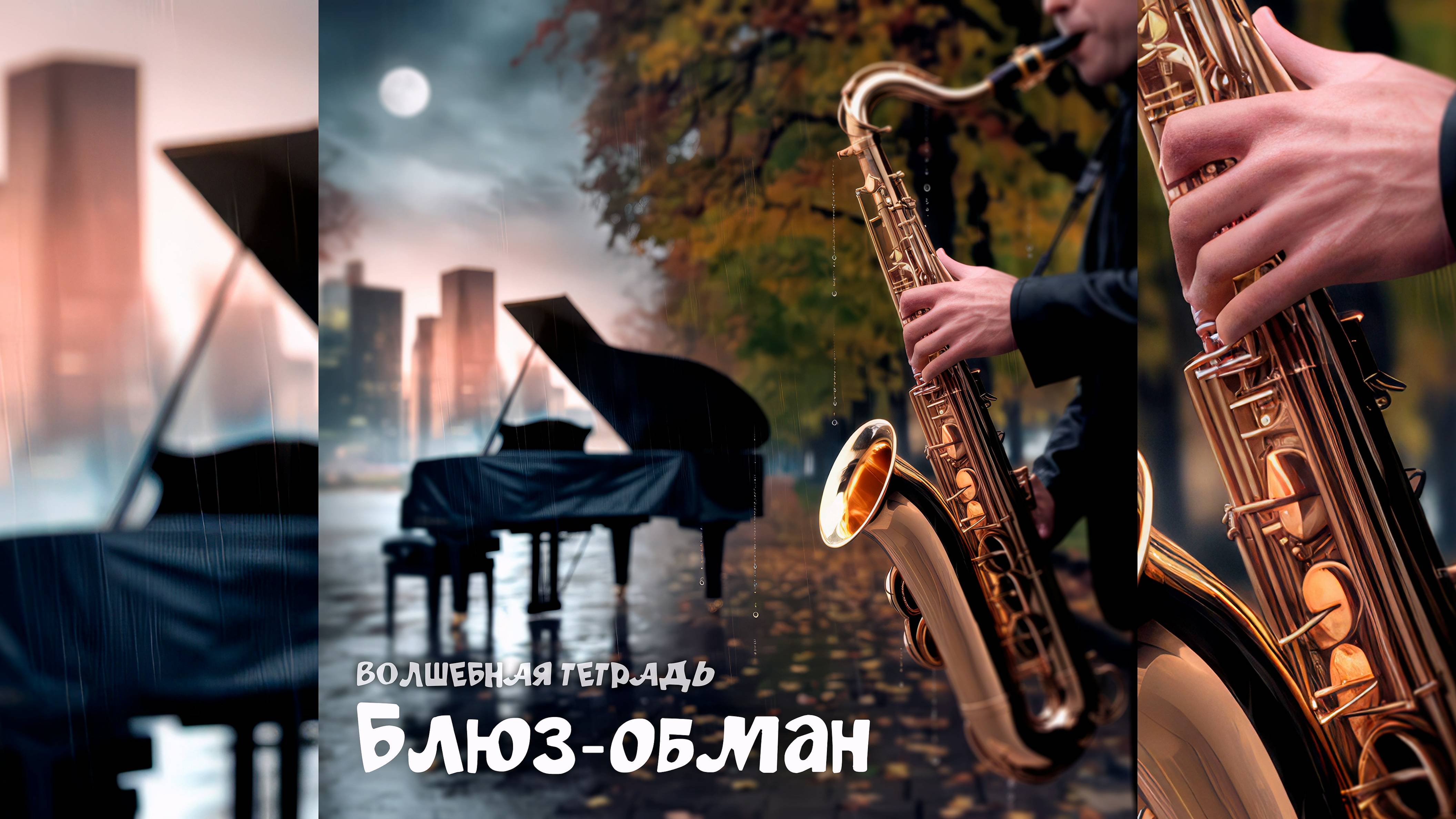 Волшебная тетрадь. Блюз обман. сл. Руслан Ходяков #песня #джаз #blues #jazz #саксофон #saxophone