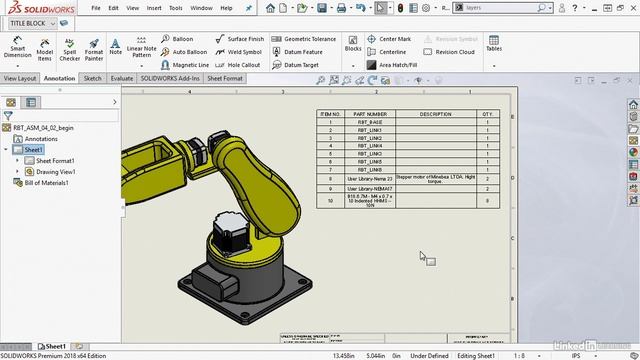 20 - Creating bill of materials