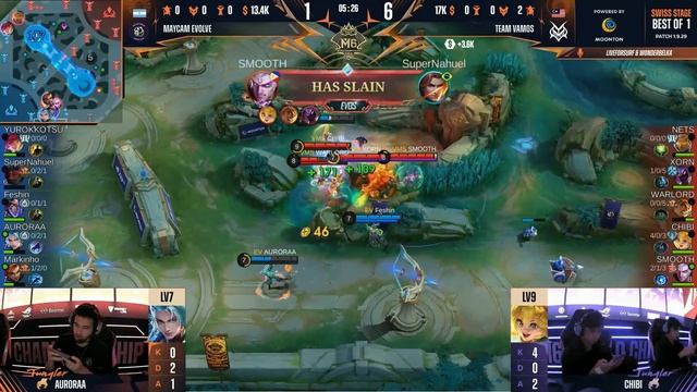 MLBB M6 World Championship │ Swiss Stage День 2│Часть 1 - смотреть ...