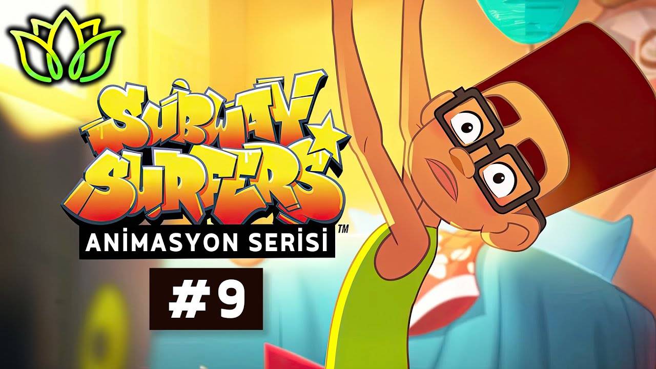 Subway surfers Эпизод 9 (серия 9) Цунами из поездов