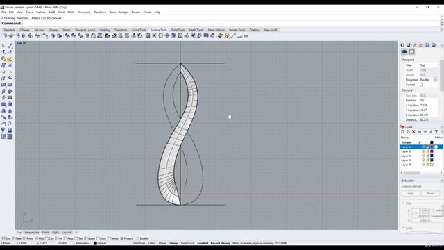 15 - Building a crossover gemset pendant