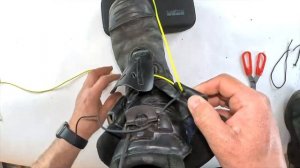HAIX Einsatzstiefel Airpower R91,  Schnürung und Austausch Schuhbänder, Fast Lacing Fit System.