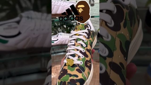 BAPE STAN SMITHS!! Adidas X BAPE ABC Camo Bape Stan Smiths #bape #stansmith #adidas #music