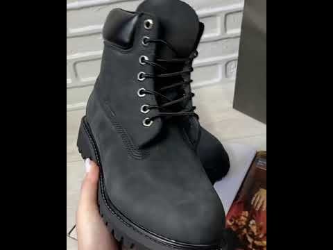 Timberland Classic черные без меха