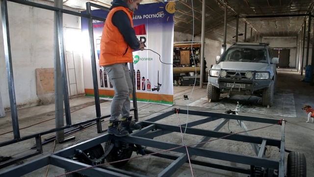 Самодельный тельфер