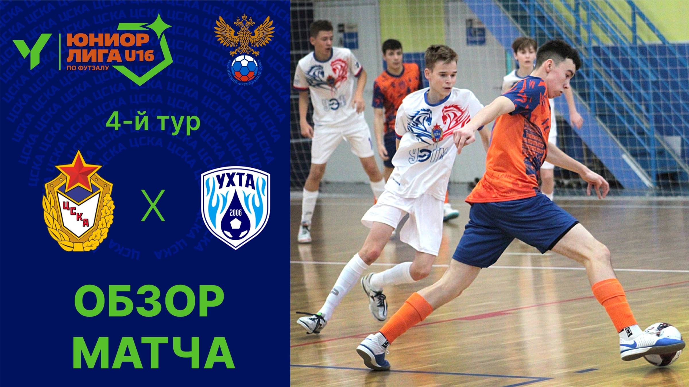 Юниорлига U-16 | ЦСКА - Ухта. Обзор матча