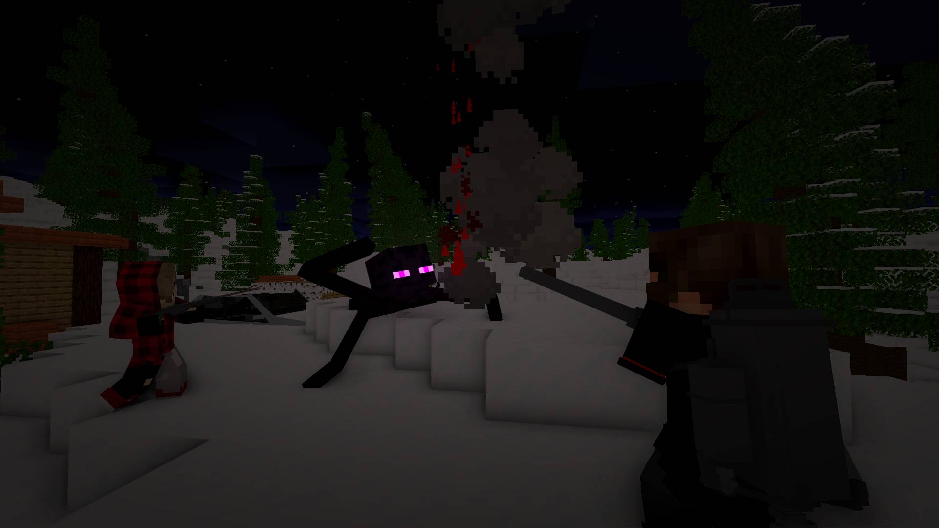 ЗАМЁРЗШАЯ ЖИЗНЬ - Minecraft Сериал - 4 Серия _ КТО ТАМ_