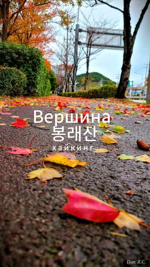 Вершина 봉래산