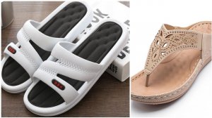 Top 50 Most Beautiful And Awesome Design For Ladies Of Easy Wear Slippers And Sandlas Design