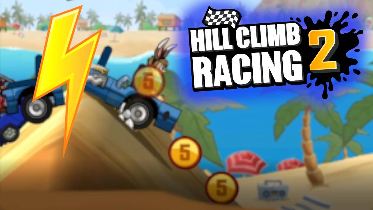 Hill Climb Racing 2 - сломал автобус. Cумасшедшая поездка!!!Broke the bus. Crazy ride!!!