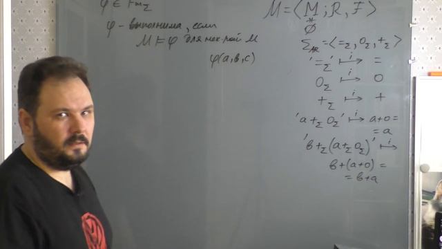 Математика как иностранный. A2-2. Теория моделей в классической логике.