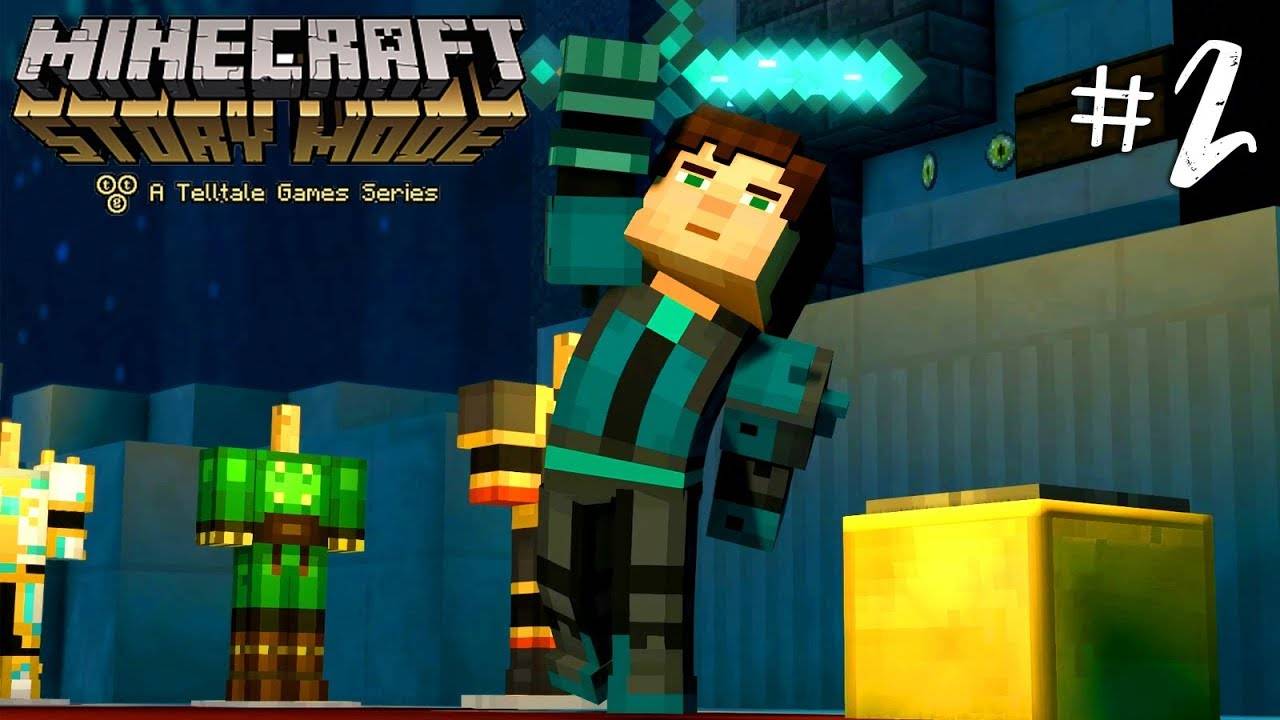 Спасаем свина Minecraft Story Mode (серия 2)