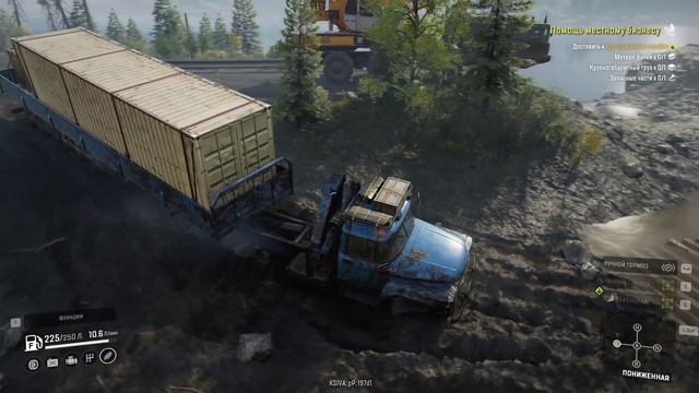 SnowRunner Прохождение Британская Колумбия ч10